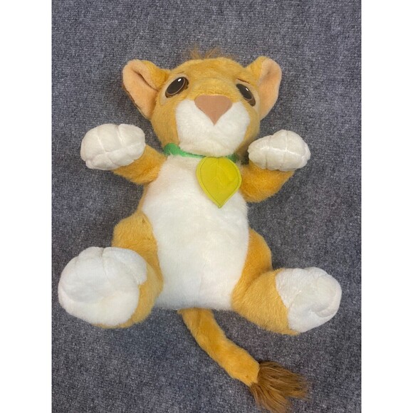 Mattel | Toys | Vintage The Lion King Talking Simba 2 Plush Authentic ...